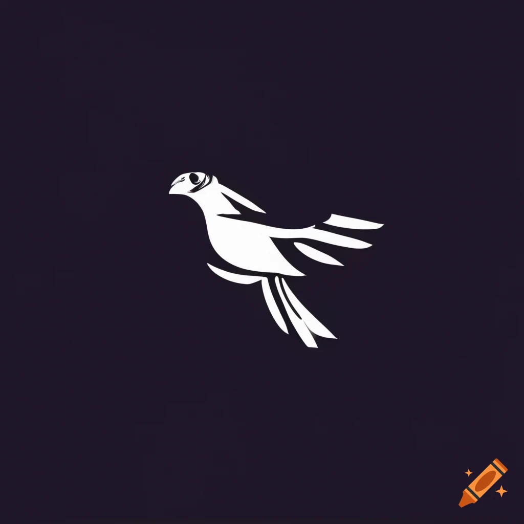 Logo featuring kestrel for scout team minimalistic and symbolic design