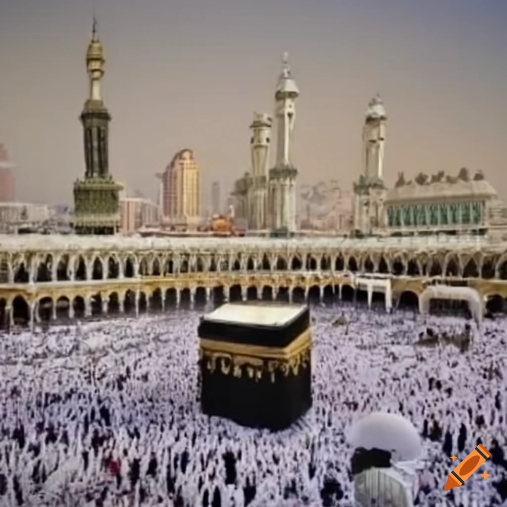 Mekkah on Craiyon