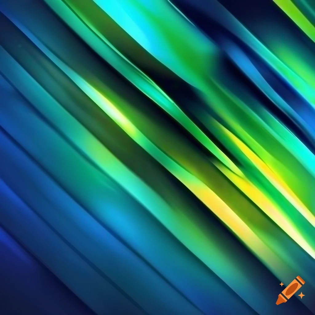 Green yellow blue design background