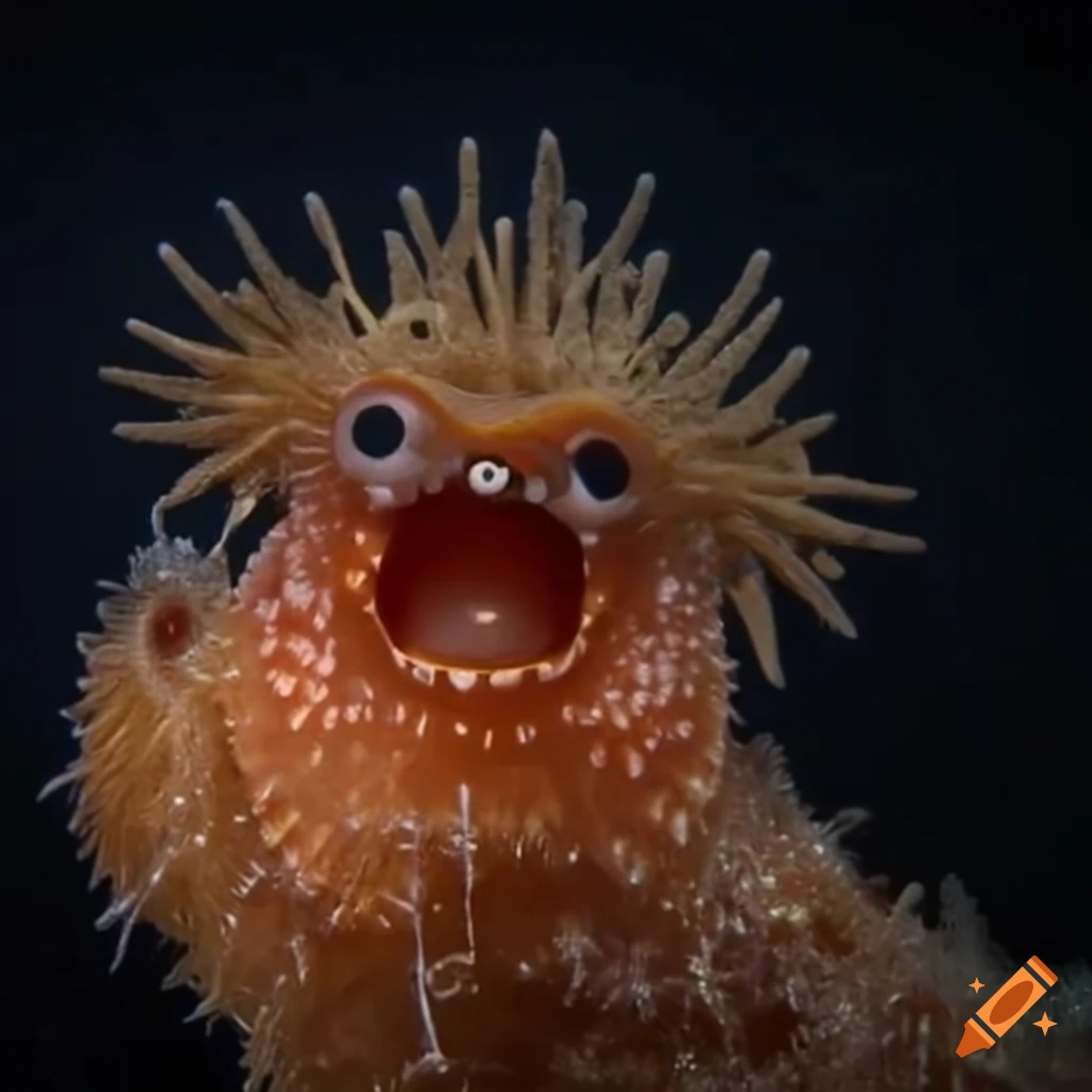 Deep sea muppet on Craiyon