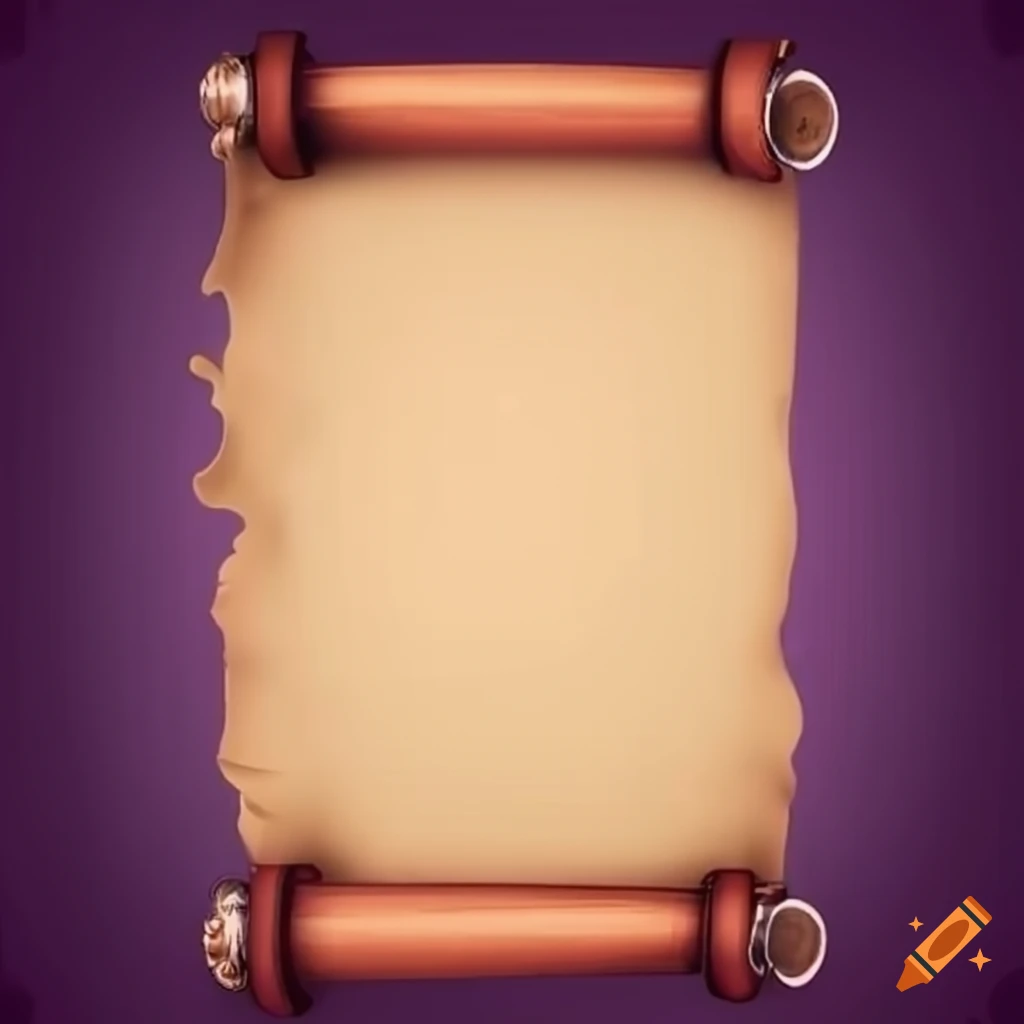 Open scroll top view