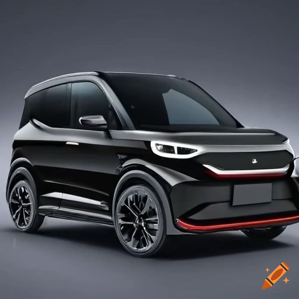 Black 2024 infinix zero-1 electric kei car