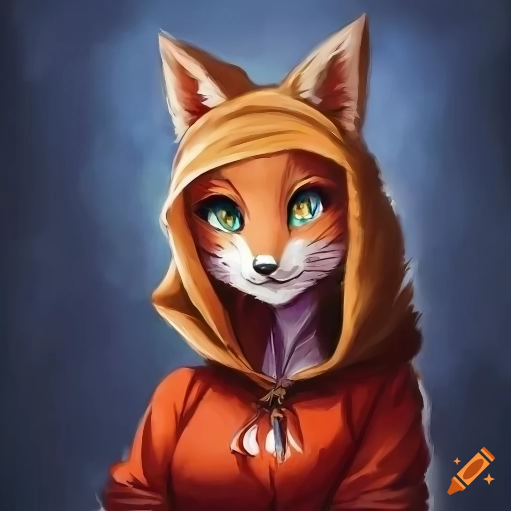 Anthro Fox Girl