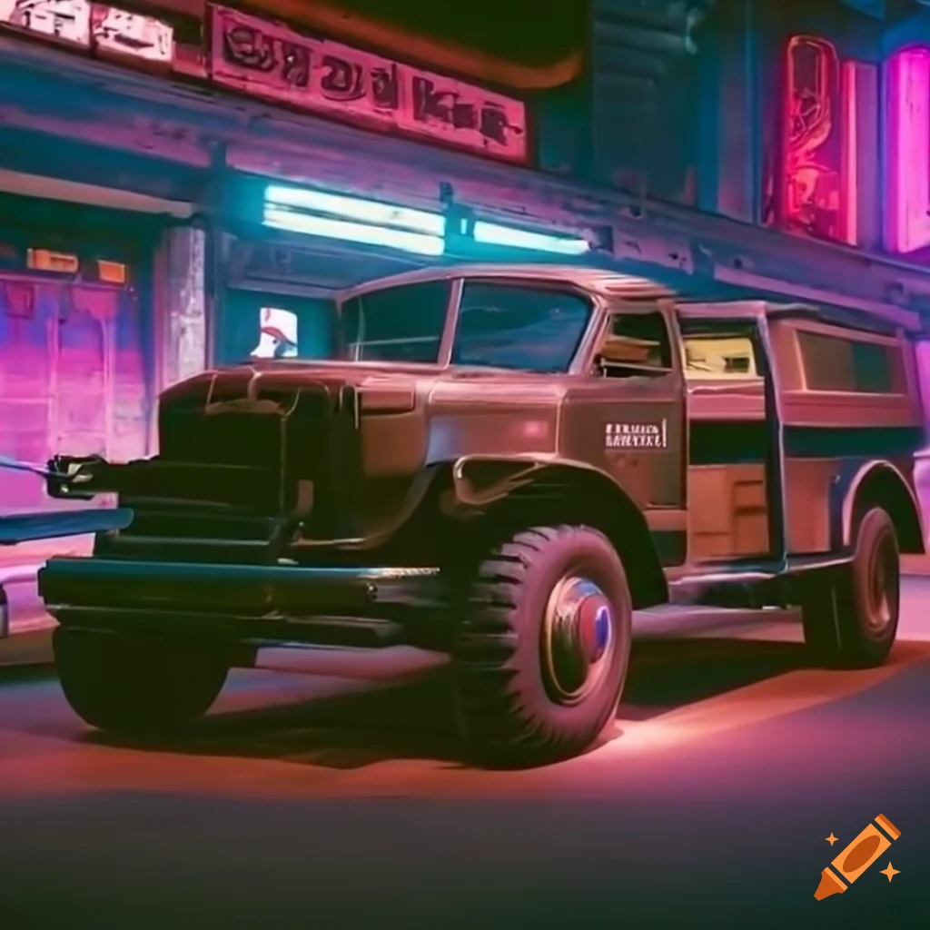 1954 dodge power wagon in cyberpunk 2077