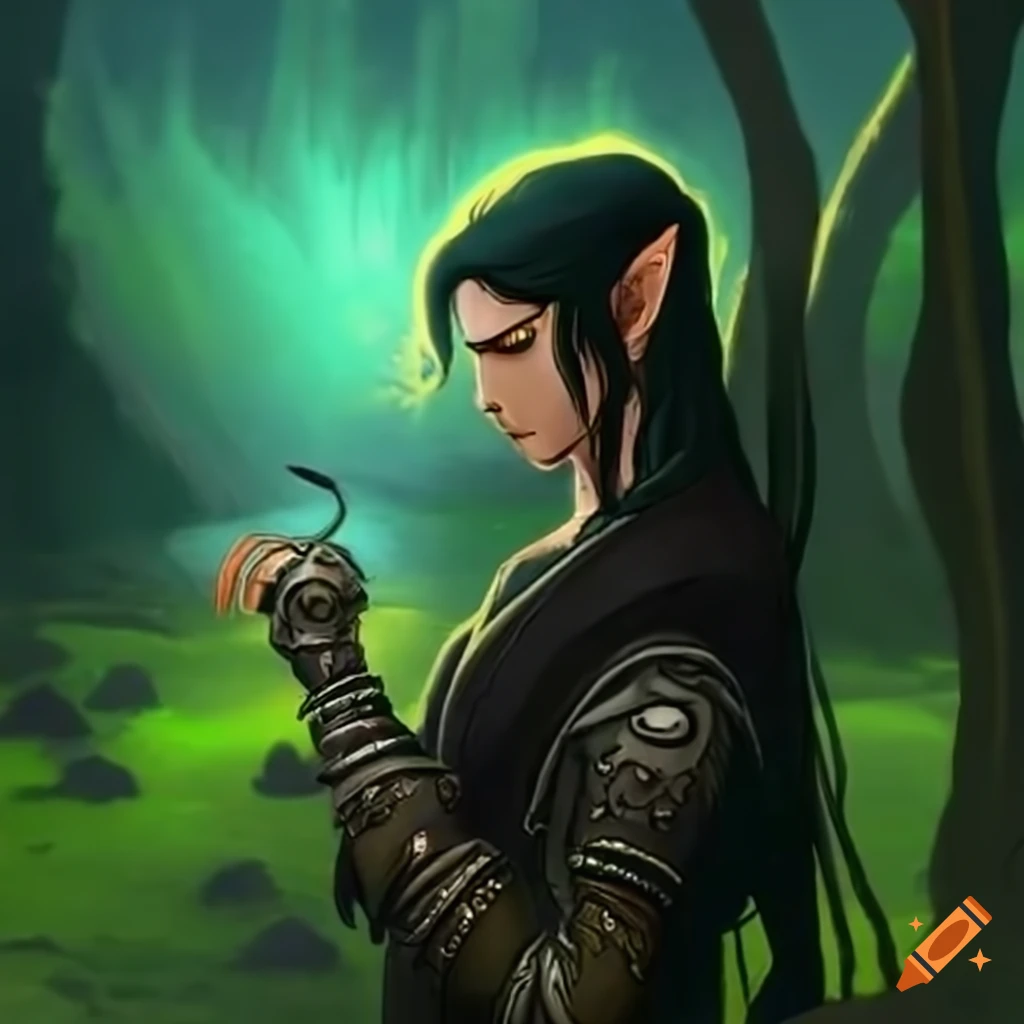As he stepped out of the Elven-tar forest into the blazing rays of the ...