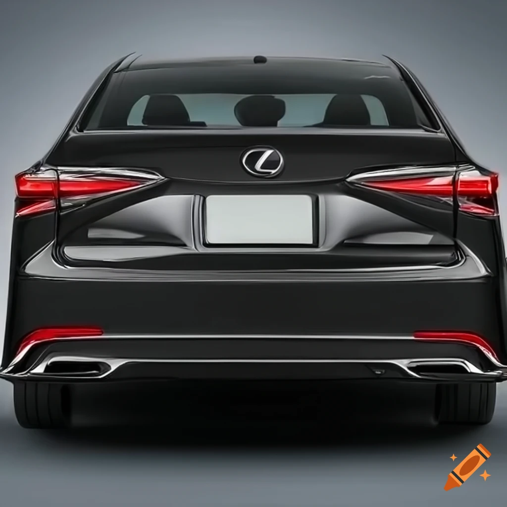 Rear 2022 lexus es on Craiyon
