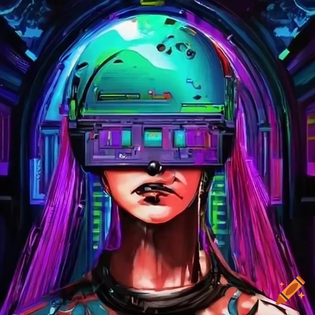 Futuristic computer as imagined in the past on Craiyon