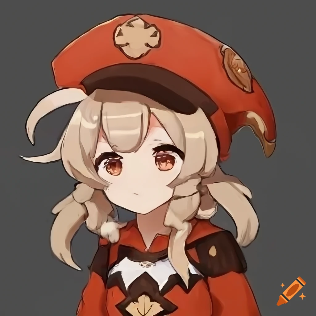 Fantasy character klee from genshin impact game on Craiyon