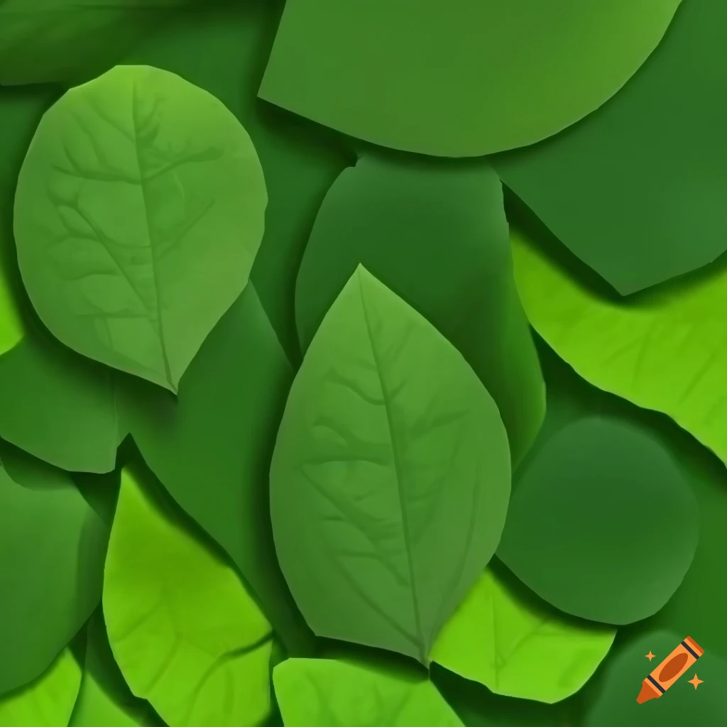 Leaves video game texture