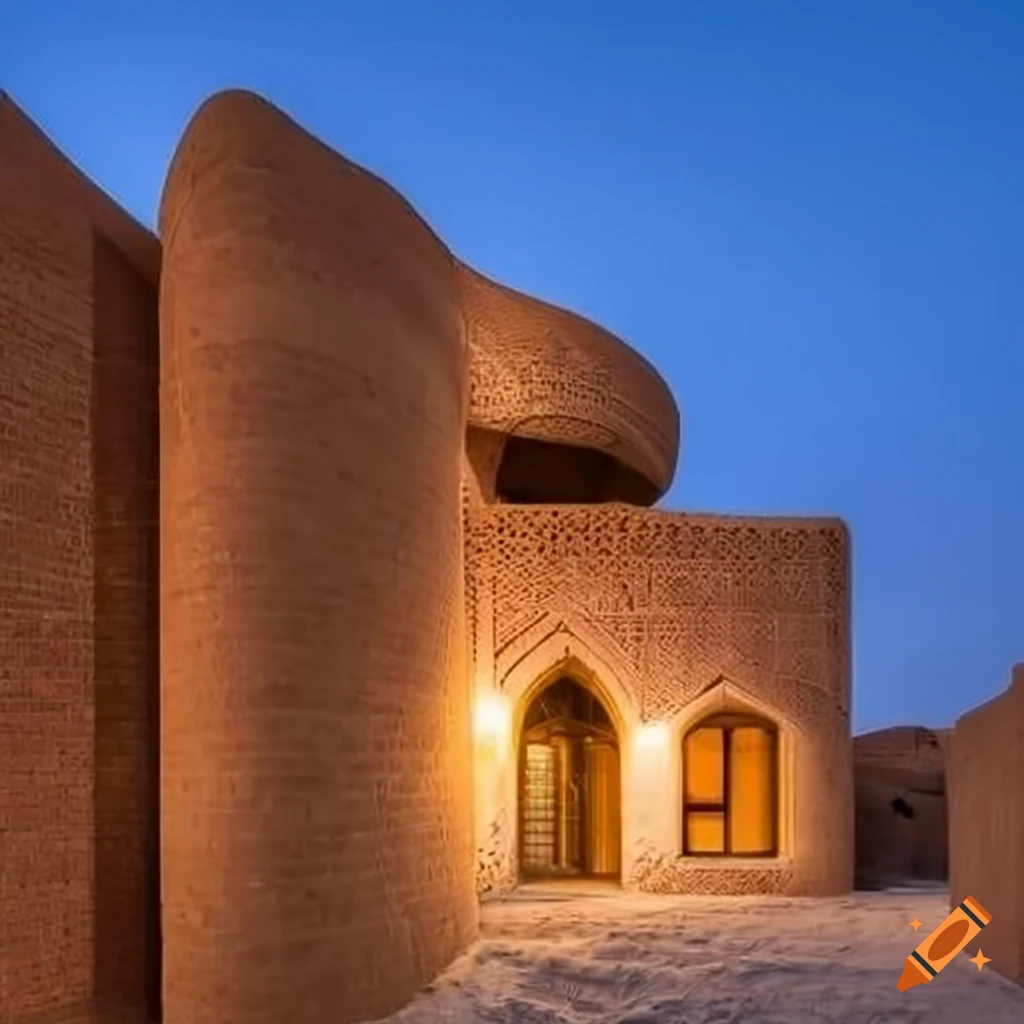 Future residential villa with traditional brick facade according to the ...