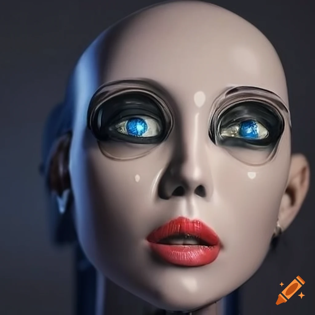 Female robot, asimov style on Craiyon