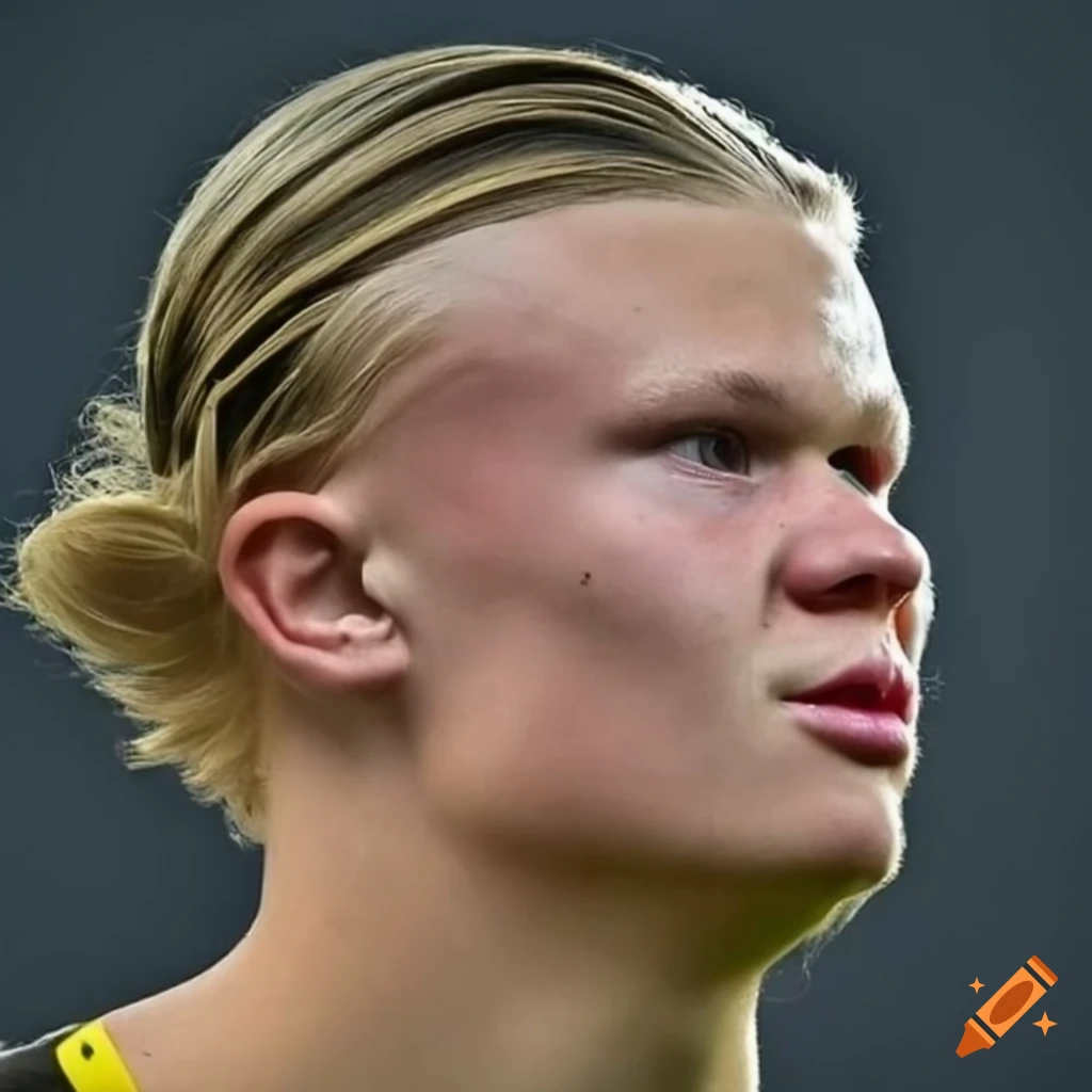 Erling braut haaland, realistci, perfect face on Craiyon