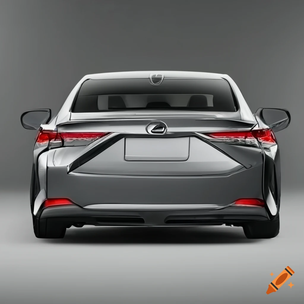 Rear 2022 lexus es on Craiyon