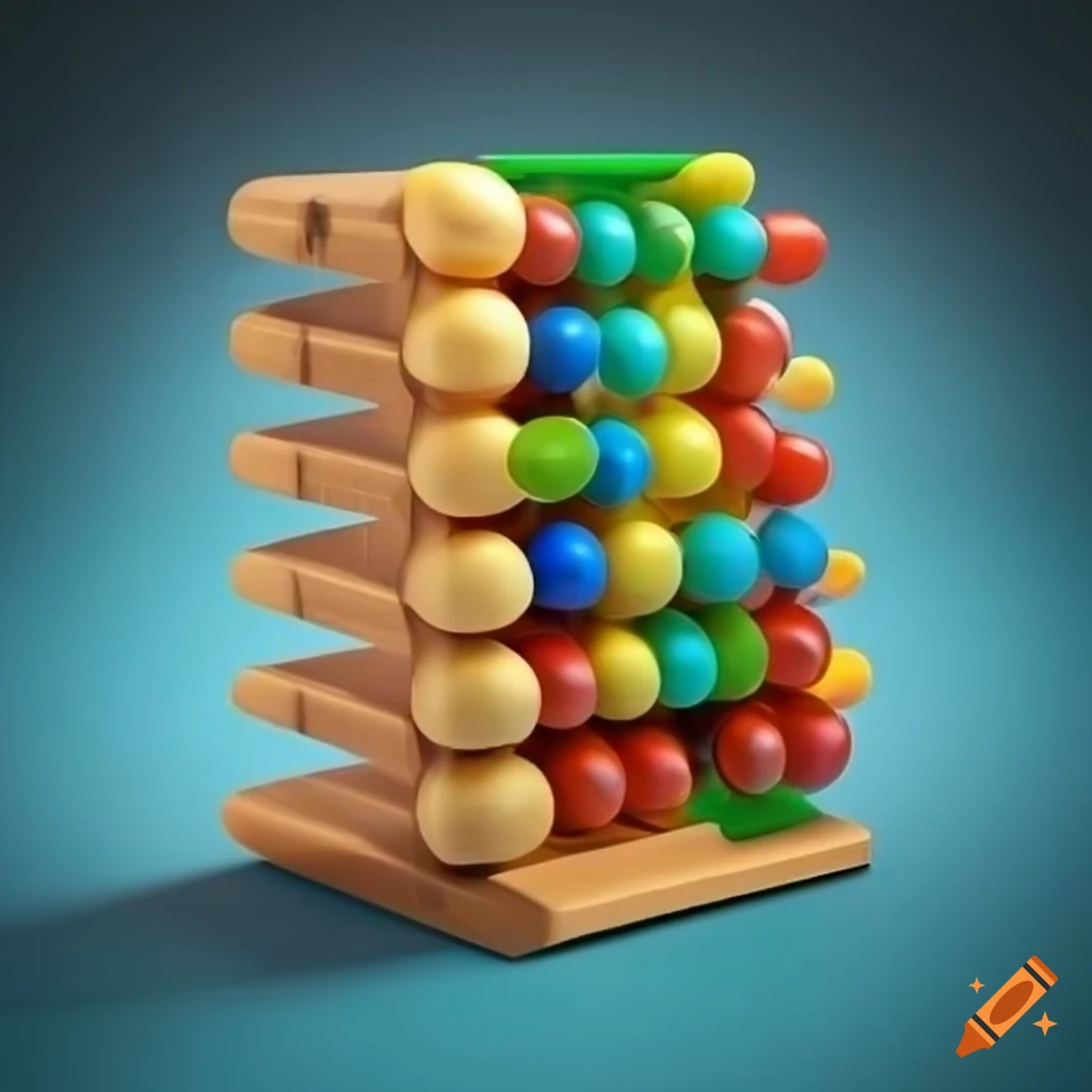 3d render abaco on Craiyon