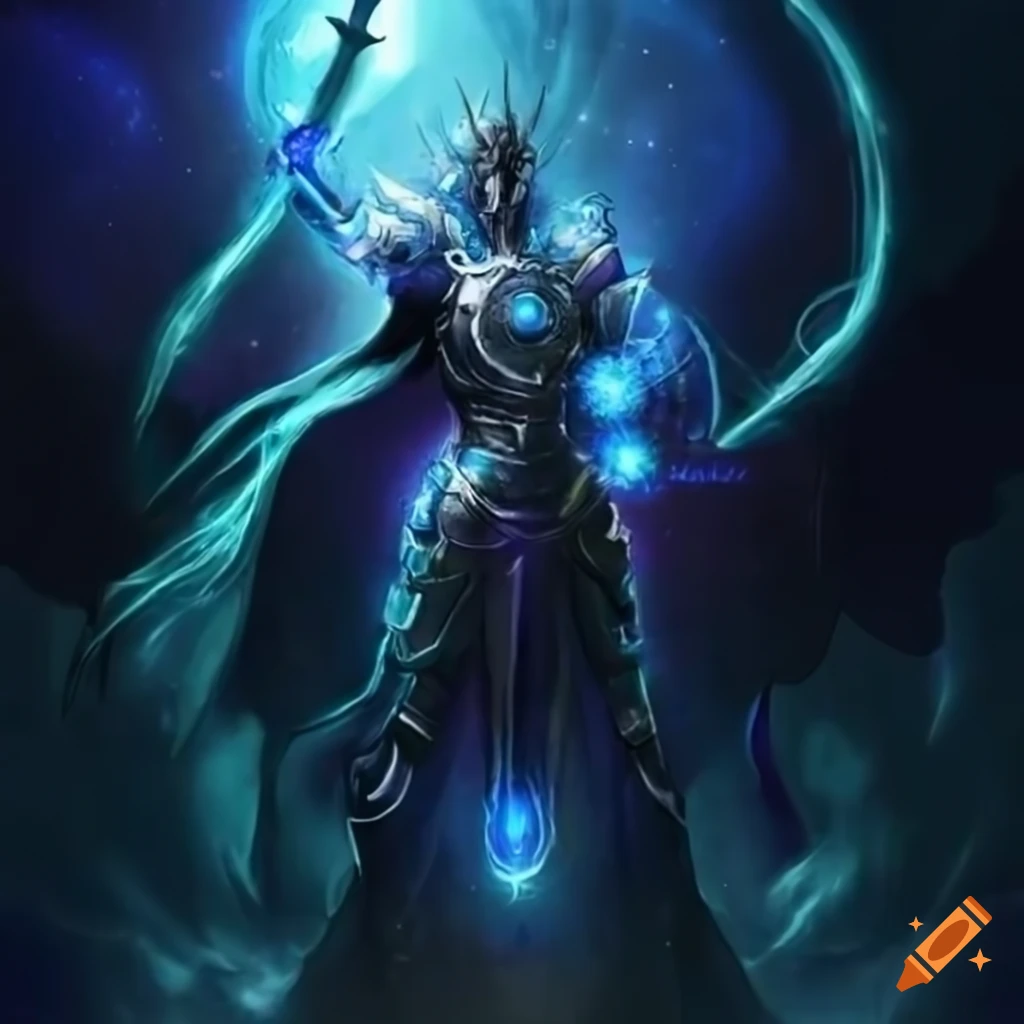 Cosmic knight on Craiyon