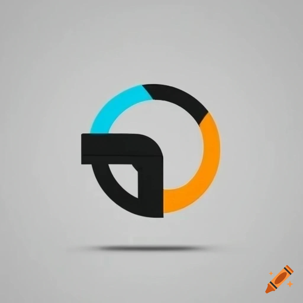 Create a logo design combining art and technology