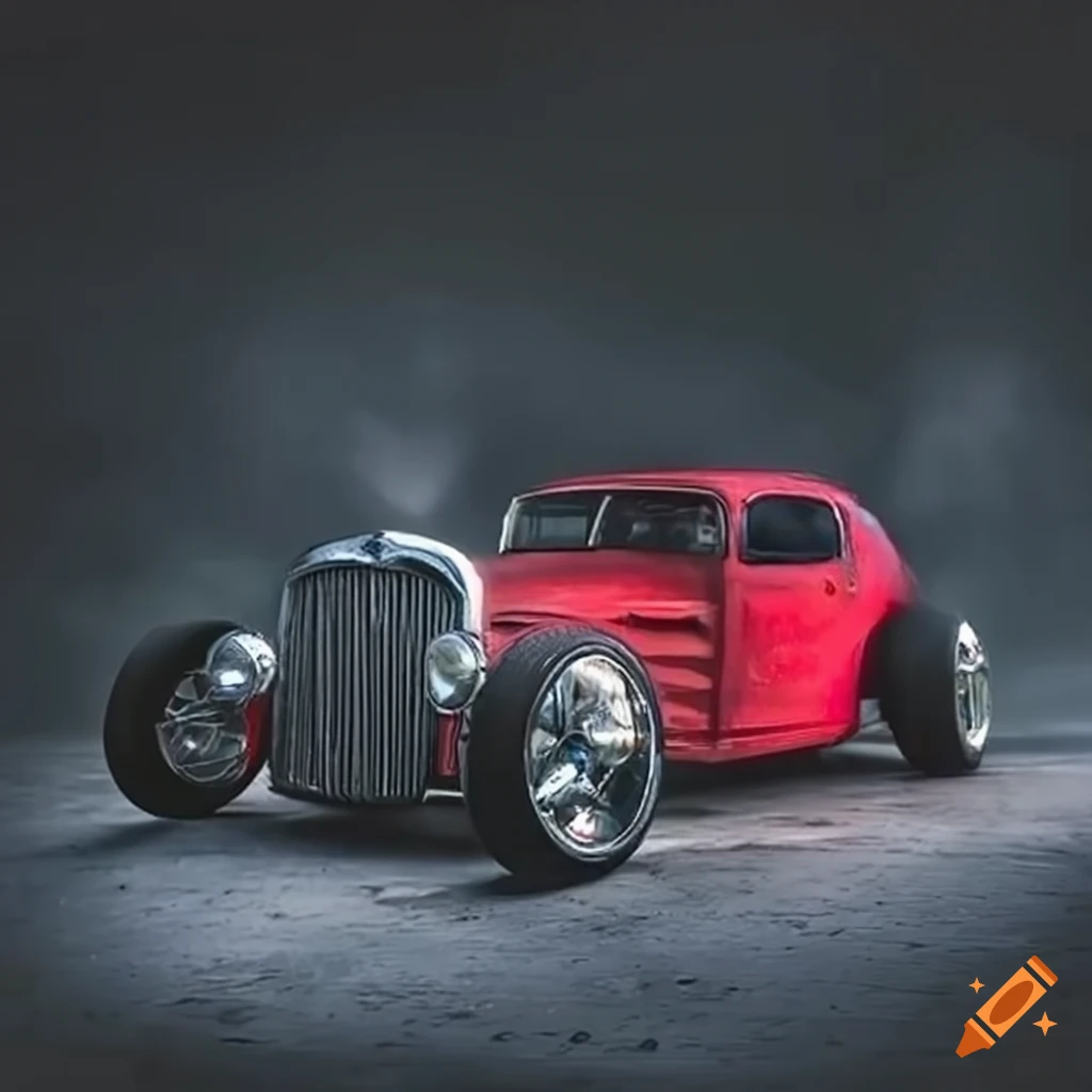 Futuristic hot rod