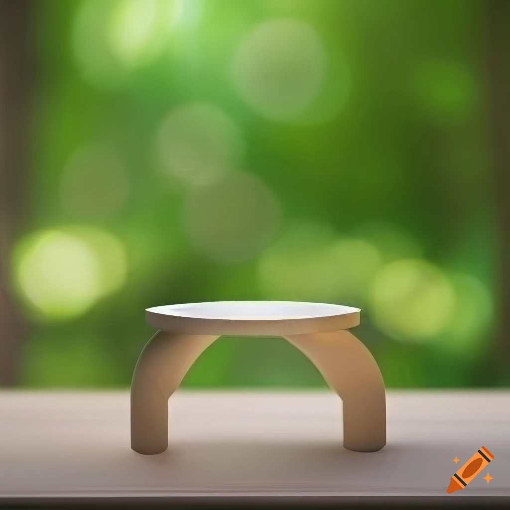Table base zoomed in, natural enviroment, 3d photo, realistic on Craiyon