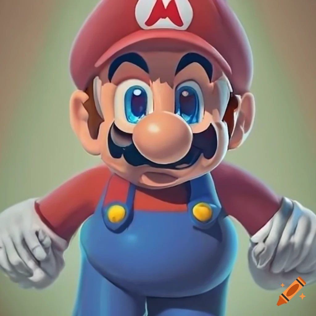 Mario on Craiyon