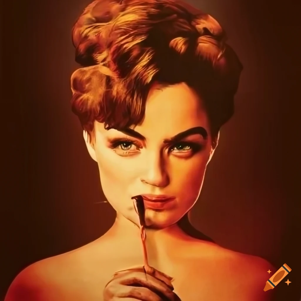 Vintage movie poster artwork