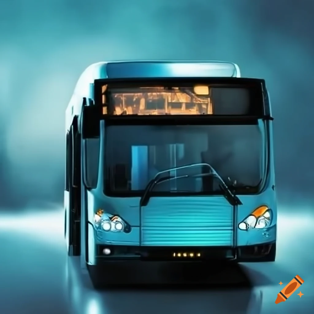 Modern bus on Craiyon