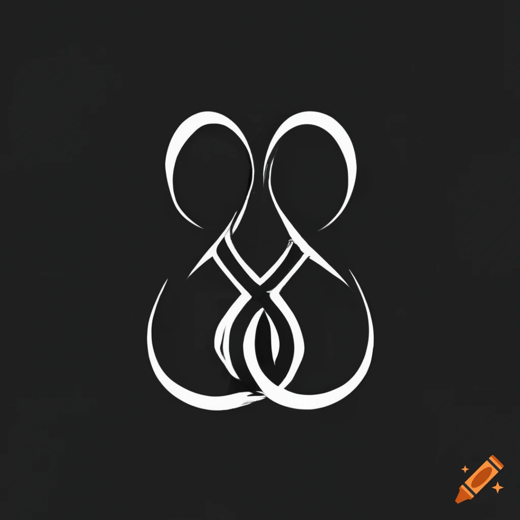 Unfazed band logo black simple on Craiyon