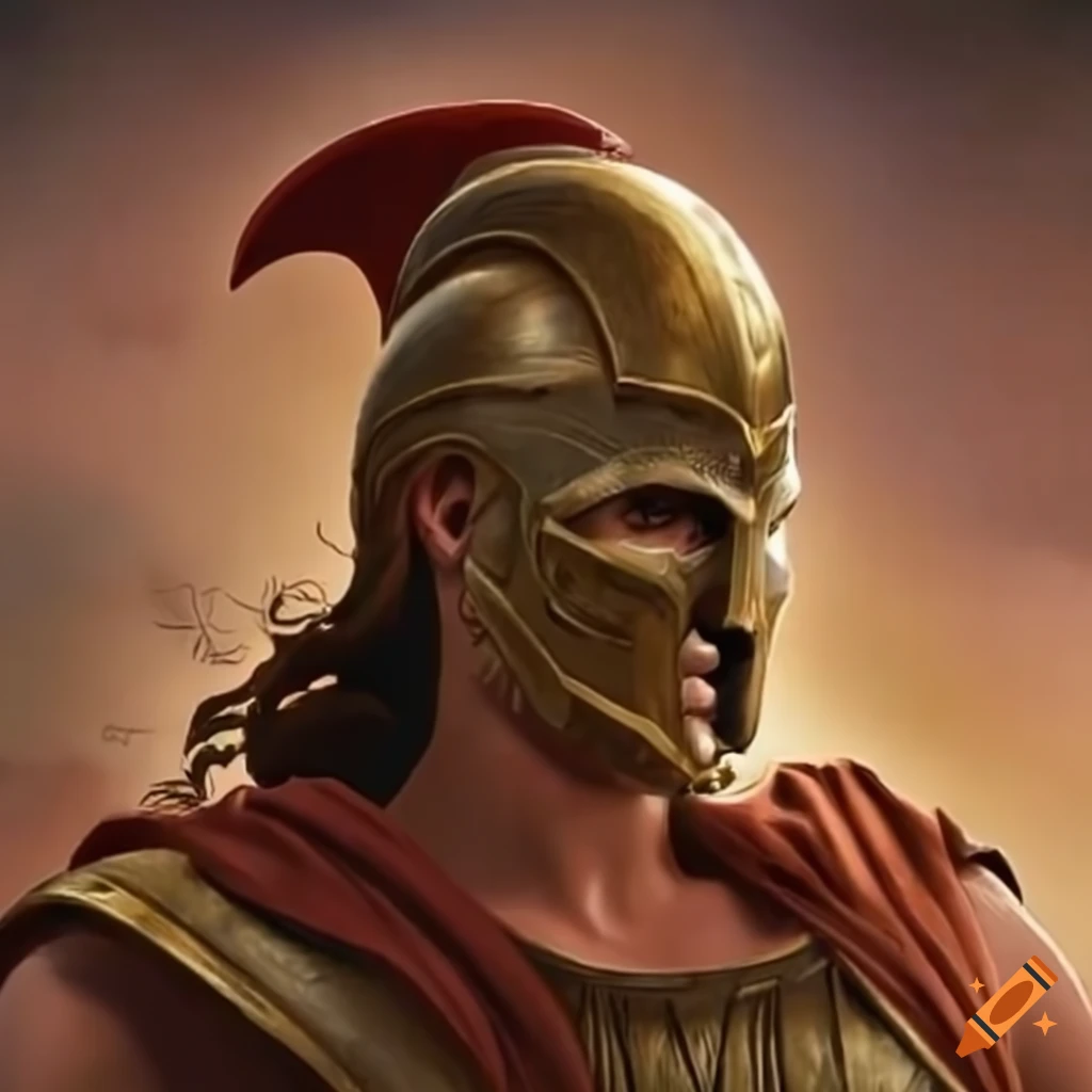 Aquiles. legendary greek hero