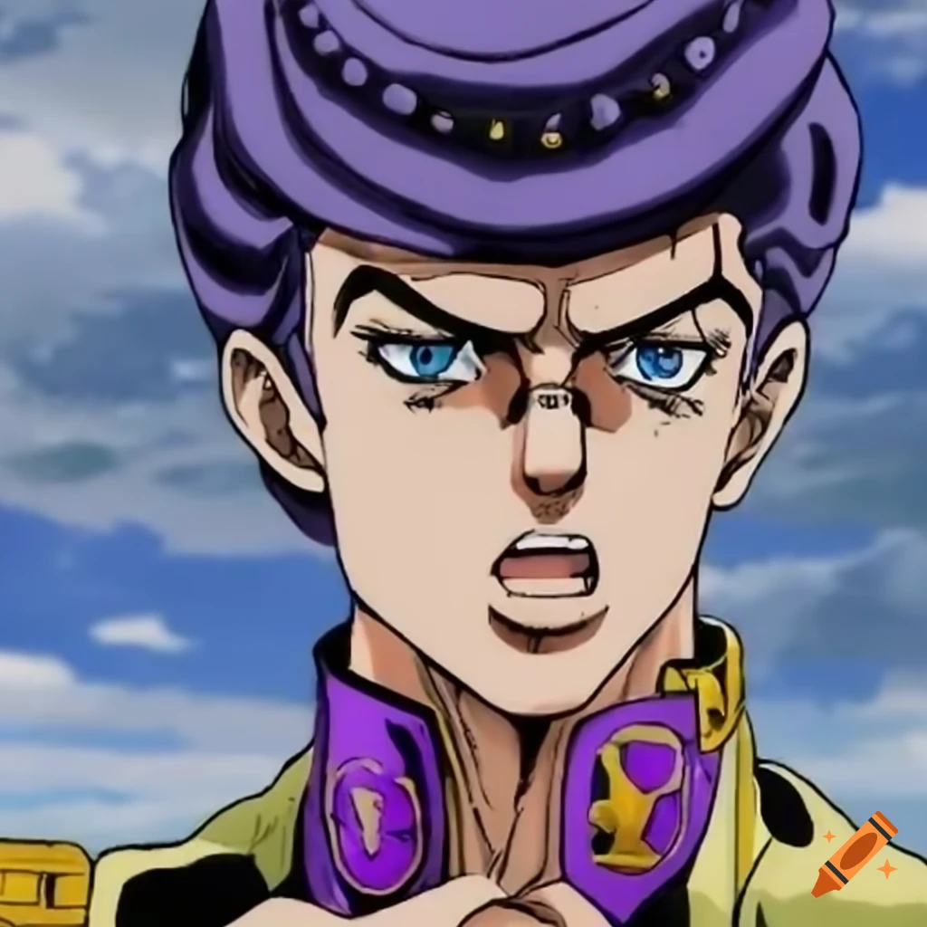 Josuke from jojo's bizarre adventure on Craiyon