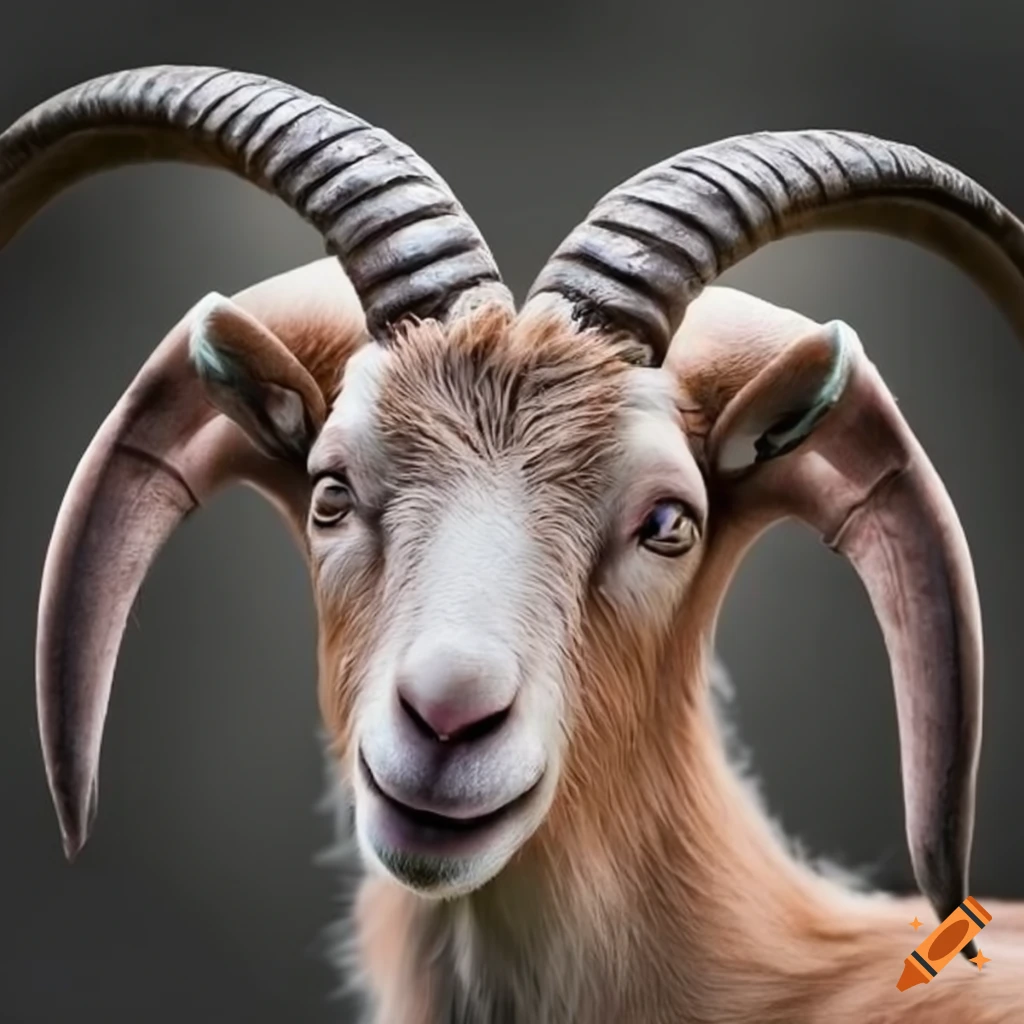 Fantasy goat on Craiyon