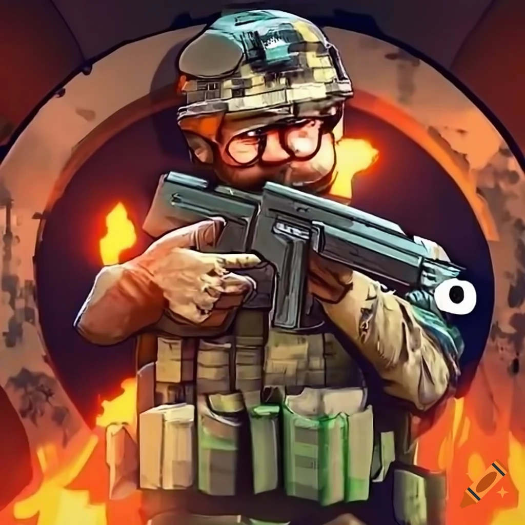 Can you make me in a cartoon style a YouTube thumbnail about the game ...