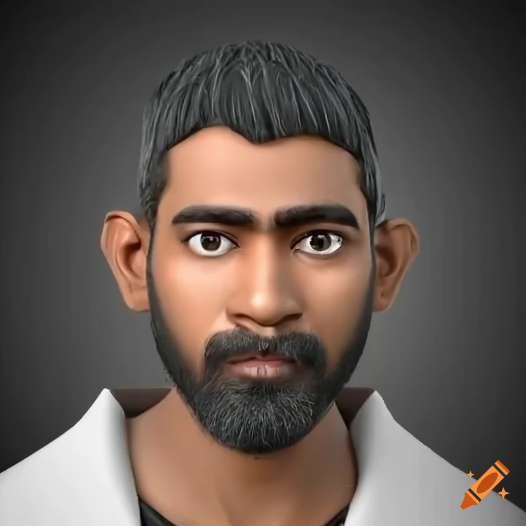 Indian realistic ai character generate on Craiyon