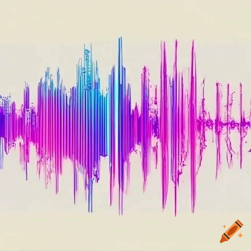 Sound wave, patent drawing style
