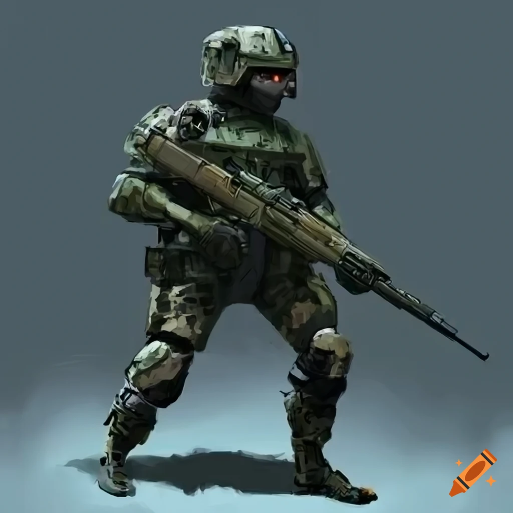 Modern armored infantry concept