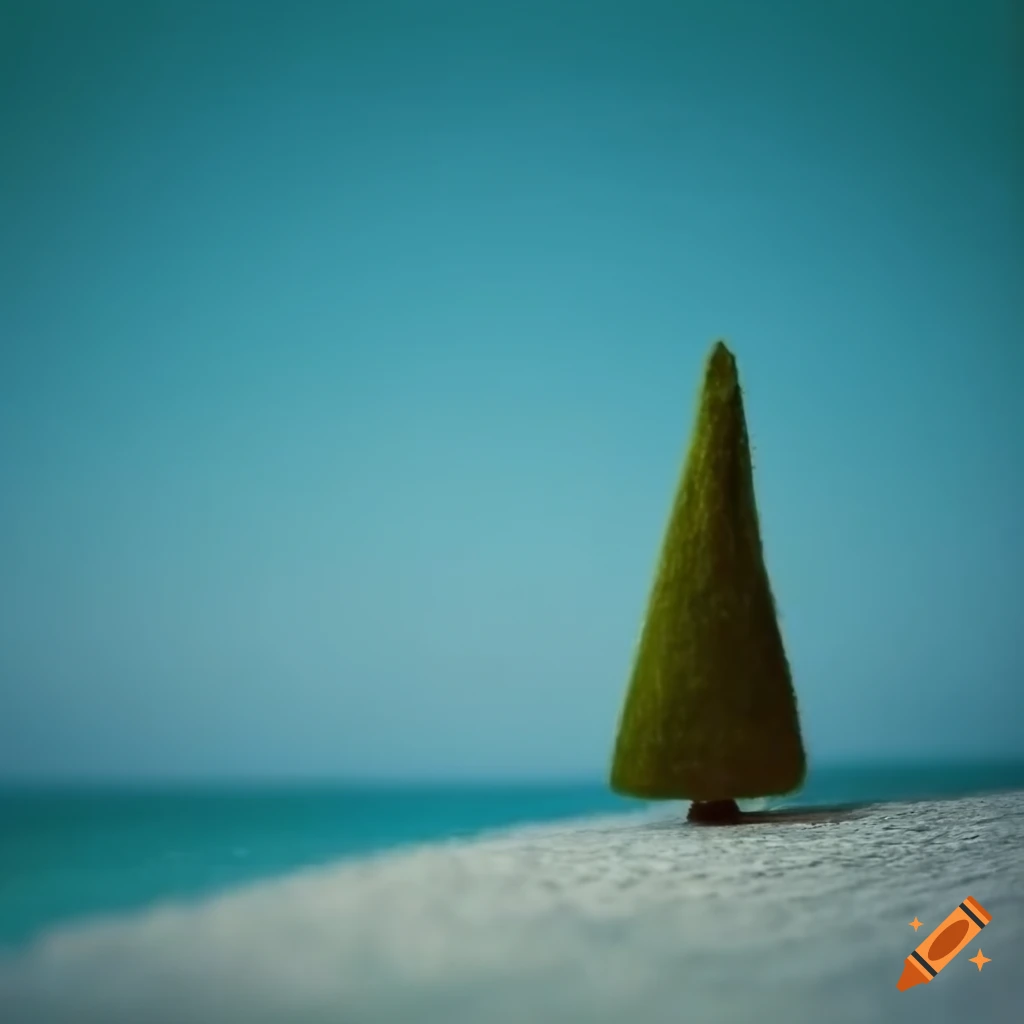 Needle felt waves, water spray, blue rough paper as sky, needle felt ...