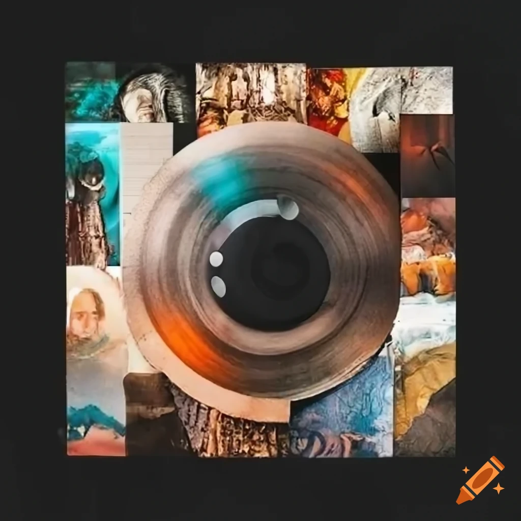 Crea una imagen de un collage con los 10 mejores portadas discos del ...