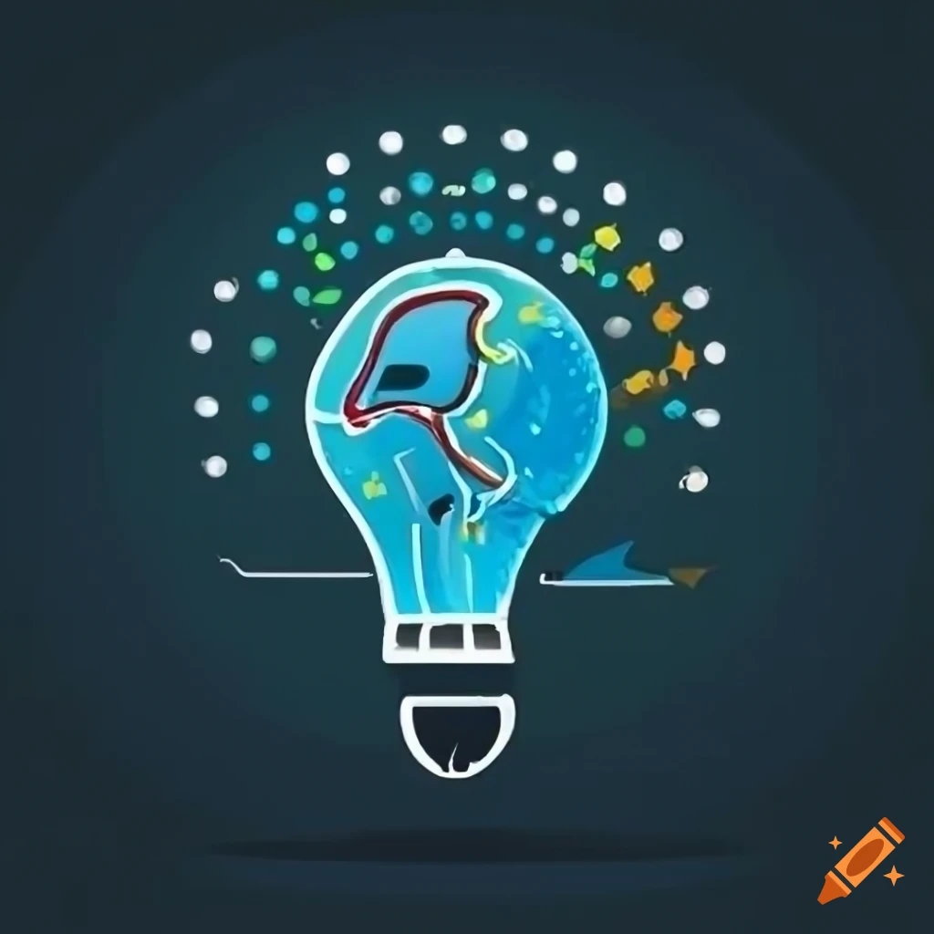 Smart problem solving man logo