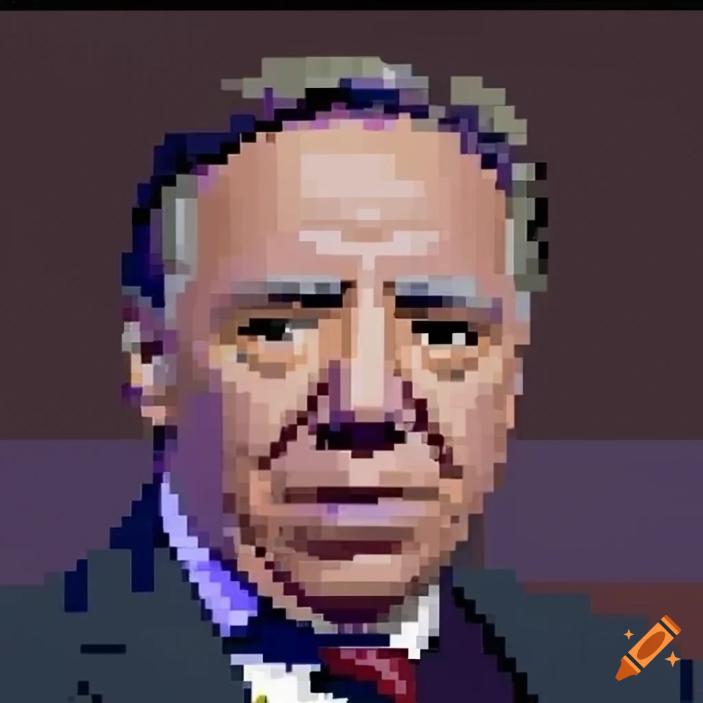 François Legault premier of Quebec fire emblem portrait GBA style pixel ...