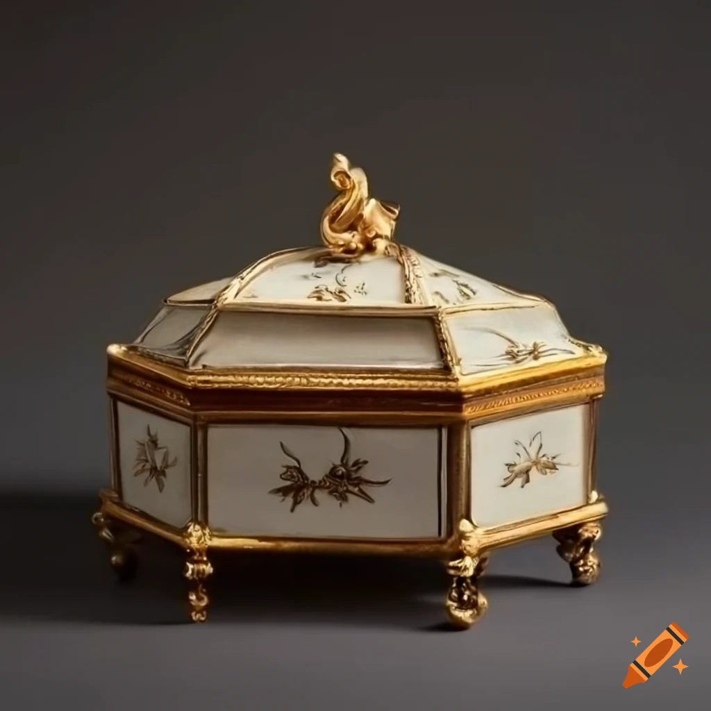 Late 18th century dutch jewelry box on Craiyon
