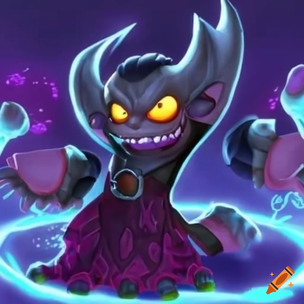 Night shift from skylanders. he is a vampire with misty legs