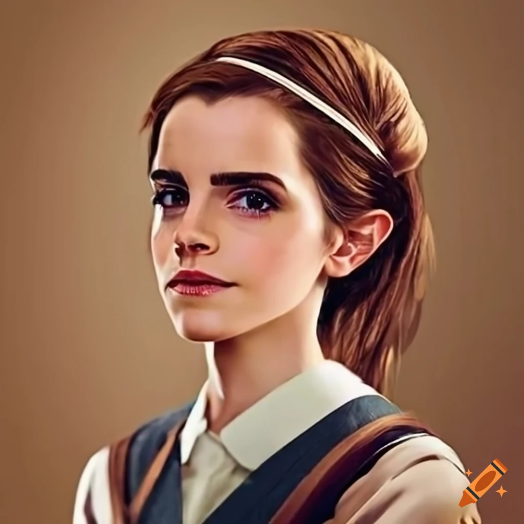 Emma watson dressed as the quintessential librarian