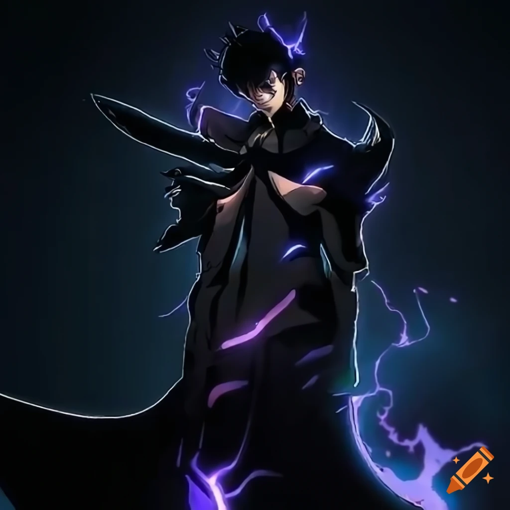 Solo leveling on Craiyon