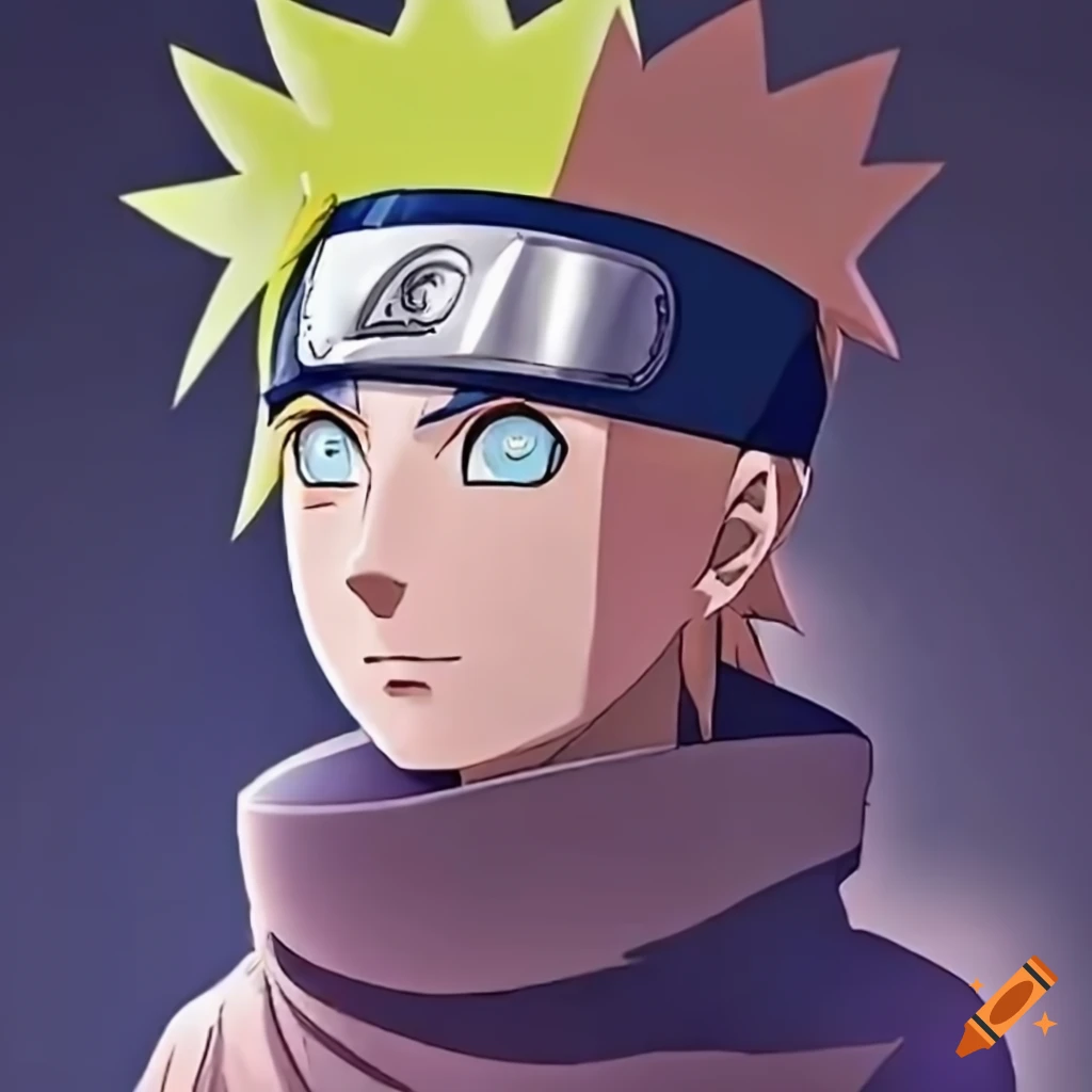 Naruto hyuga on Craiyon