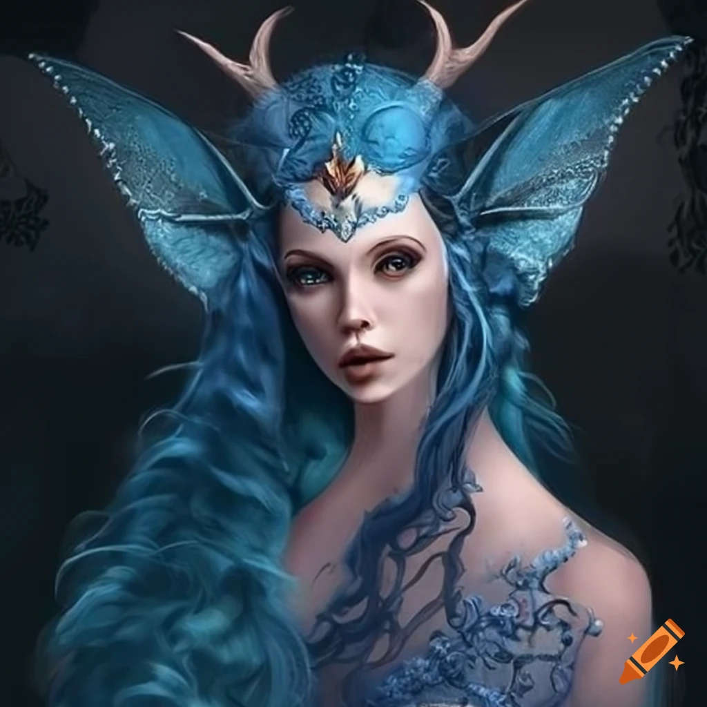 Blue northern forest faerie queen