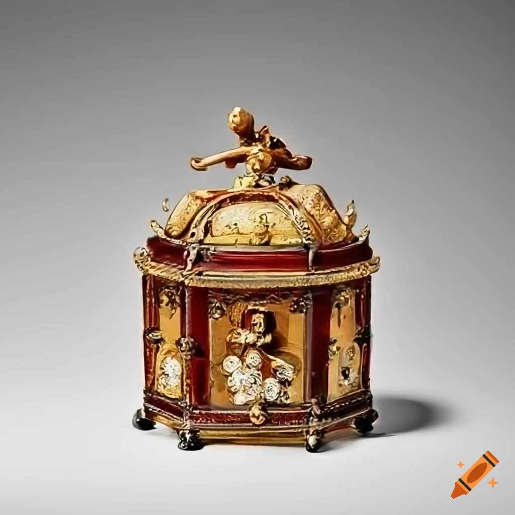A 18th century dutch jewelry case