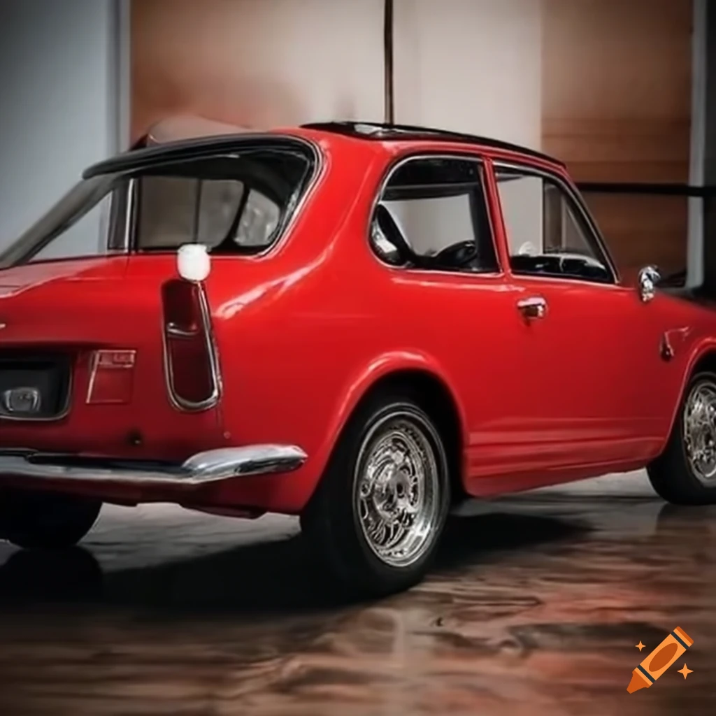 Vintage honda civic type r from 1962 in 8k