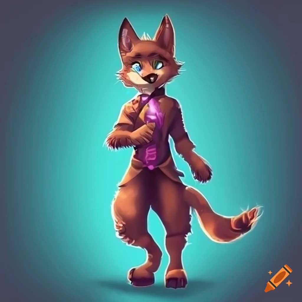 Character, full body, furry