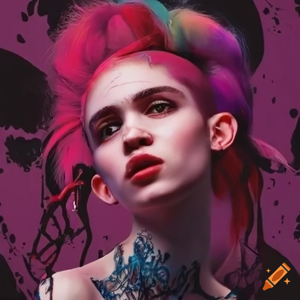 Grimes genesis on Craiyon