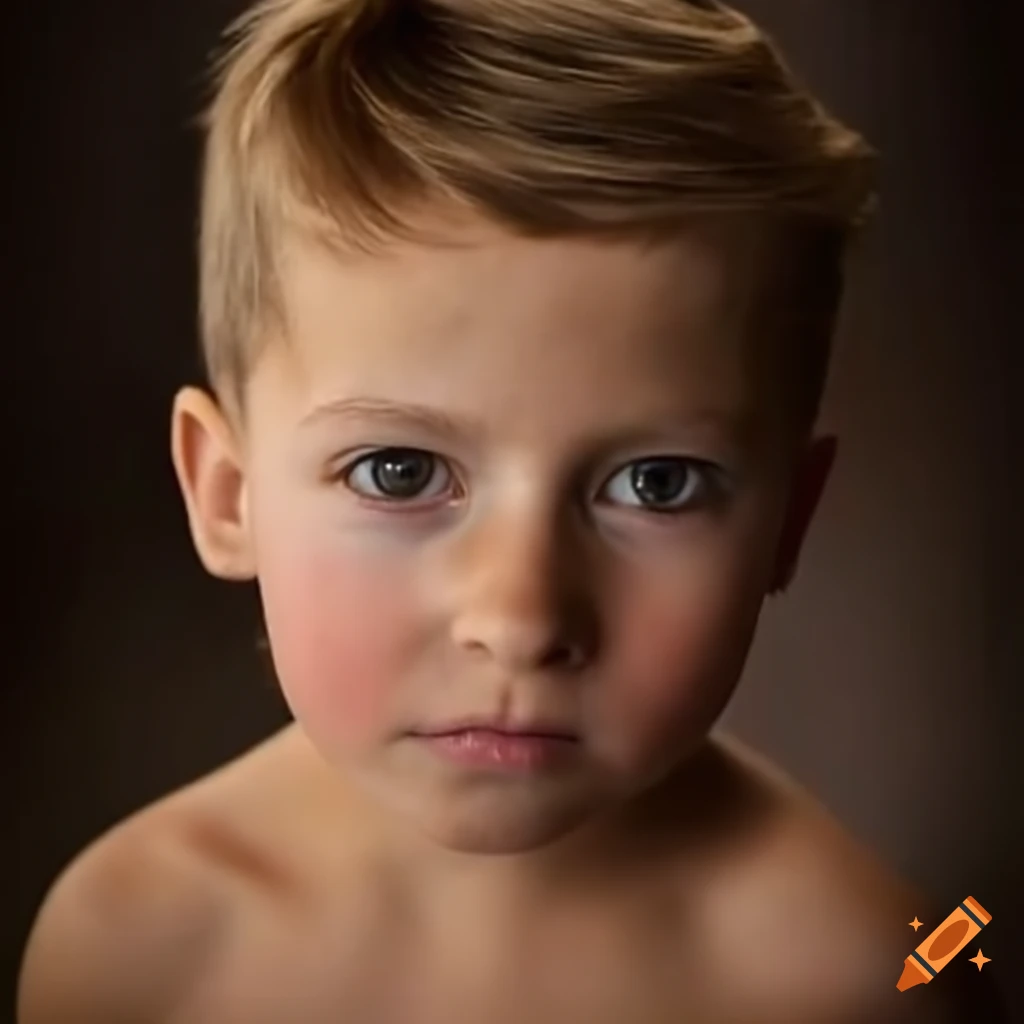 Canadian boy child on Craiyon