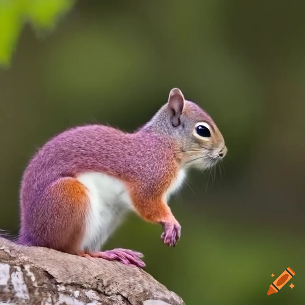 Indian Purple Squirrel