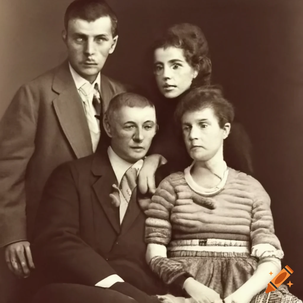 Yugoslav family on Craiyon